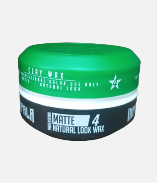 HAIR WAX 150 ml (MATTE) NO:4 - Holding Boubaz